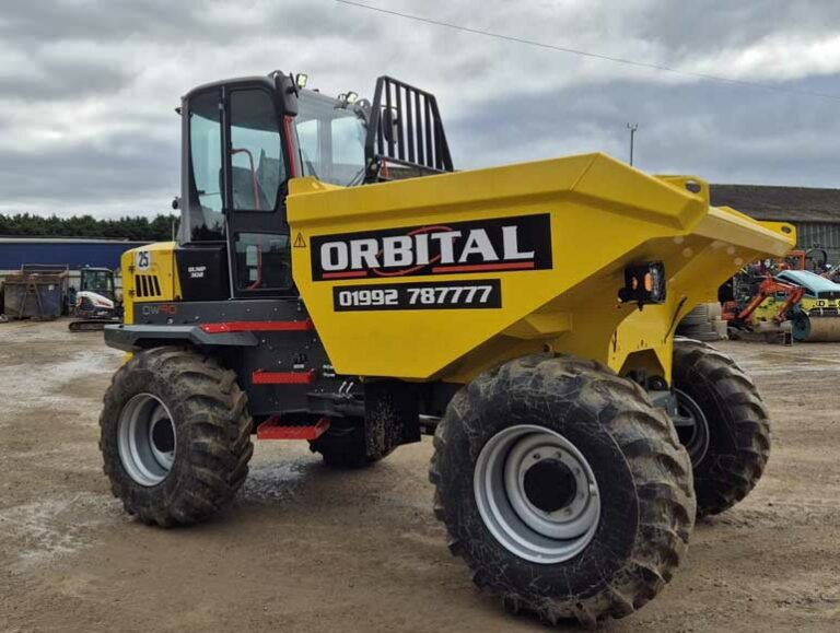 Rubber Duck Hire | Orbital Equipment Ltd | Plant Hire