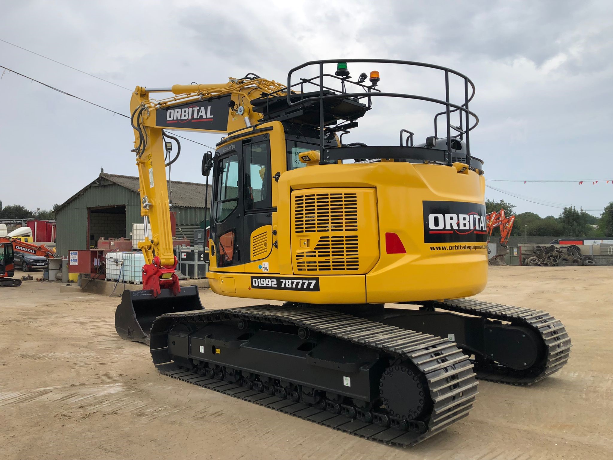 Large Excavators | Orbital Equipment Ltd | Plant Hire